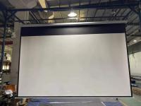 China Large Event Motorized Tab-Tensioned Screen with Heavy-duty Tubular Motor designed for Large-scale Presentations for sale