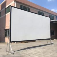 China Fast Fold 4K HD 3D Front Rear Projection fabrics with Black Dress Kit for Outdoor Large AV events for sale