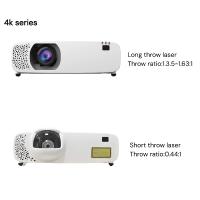China SMX 4K Resolution 5000 ansi lumens Immersive Short Throw Laser Projector VR Room,Home Theater for sale