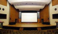 China Large Tab Tensioned Motorized Screen with HD Flexible White and Silent Tubular Motor in Custom Sizes for sale