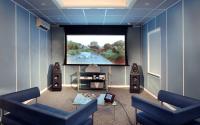 China 300inch Large Tab Tension Motorized Screen with HD Flexible White and Silent Tubular Motor Front Projection for sale