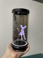 China 5inch Screen Size Holo Tube with 360° Floating Stereoscopic Imaging and Plug-and-Play 3D Holographic Display for sale