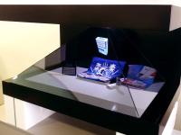 China 42'' Virtual Projection Hologram Pyramid For Exhibition , Trade Show for sale