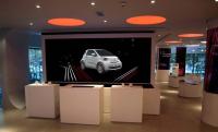 China Reflective Foil Stage 3D Holographic Video Projection Transparent Color 95um Thickness for sale