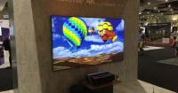 China Black Powder Coated Fixed Frame Projector Screen 10 / 15 Cm Frame Size for sale