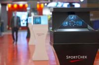 China 42'' Virtual Projection Hologram Pyramid For Exhibition , Trade Show for sale