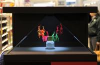 China Full HD Resolution Hologram Pyramid Display Unit In Exhibition Hall for sale