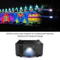 China Motorized Zoom Focus / 25000 Lumens WUXGA Laser Projector for House of Worship for sale
