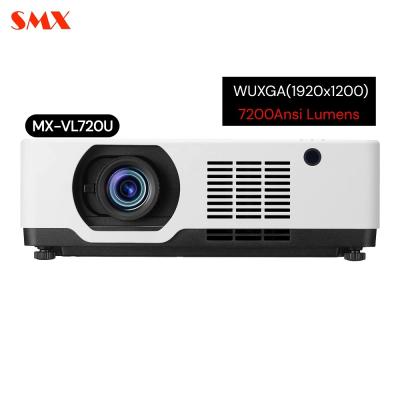 China Keystone Correction / 4K Input / 3LCD Laser 7200 Ansi lumen high brightness projector for conference room for sale
