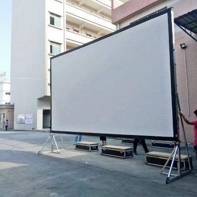 China 3 Minute Setup / Tool Free / Aluminum Frame / 16x9ft Fast Fold Screen for Stage Rental for sale