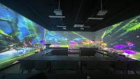 China Outdoor/Indoor Interactive Multimedia Projector 3D Immersive Mapping Hologram 360 Projection for sale