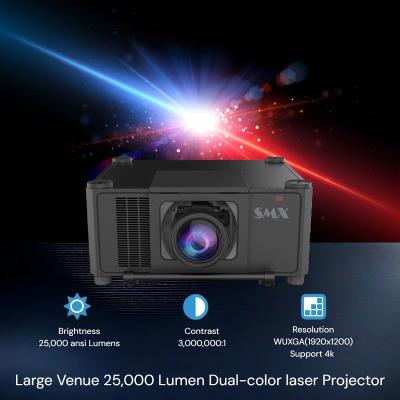 China Dual Color Laser 25000 ANSI Lumens 3LCD Engineering Projector for Building Facade Mapping Light Show Outdoor Projection for sale