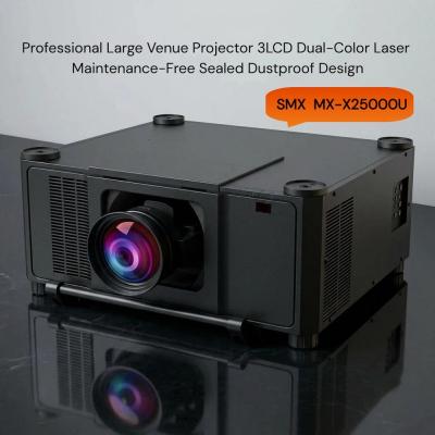 China 25000 Lumen Theme Park Laser Projector 3LCD 0.65 Lens for Night Show Water Screen Attraction for sale