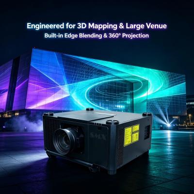 China 25000 Lumen Stadium Laser Projector 3LCD 3.95 Lens for Concert Sports Event Arena Long Throw for sale