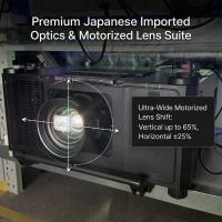 China 25000 Lumen Stadium Laser Projector 3LCD 3.95 Lens for Concert Sports Event Arena Long Throw for sale