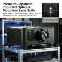 China 25000 Lumen Auditorium Laser Projector 3LCD 1.24-2.01 Lens for Convention Hall Conference Center for sale