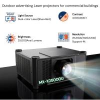 China 25000 Lumen Stadium Laser Projector 3LCD 3.95 Lens for Concert Sports Event Arena Long Throw for sale