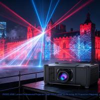 China 25000 Lumen Theme Park Laser Projector 3LCD 0.65 Lens for Night Show Water Screen Attraction for sale