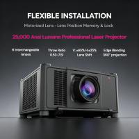 China 25000 ANSI Lumens 3LCD Laser Projector with Dual-Color Laser Technology and Edge Blending for Large Venues for sale