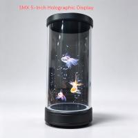 China 5 Inch Holographic Display with Transparent Acrylic and Aluminum Alloy Housing for Retail Advertising and Brand Promotion for sale