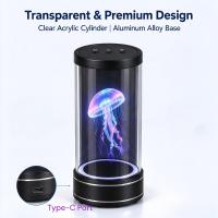 China 5 Inch 3D Holographic Cylinder Display with Transparent Acrylic Housing and 960 × 540 Resolution for Commercial Product Showcase for sale