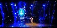 China Transparent Holographic Projection Screen Polyamide Material 3D Hologram Show for sale