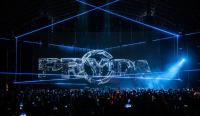 China Transparent Holographic Projection Screen Polyamide Material 3D Hologram Show for sale