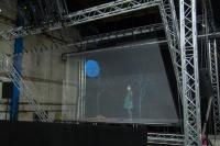 China 160° View Angle Holographic Projection System 3D Hologram Musion Foil 95um Thickness for sale