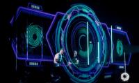 China Holo Gauze Holographic Projection System Invisible Hologram Screen For Stage for sale