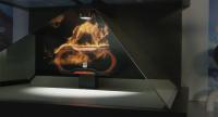 China Full HD Resolution Hologram Pyramid Display Unit In Exhibition Hall for sale
