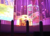 China 3D Projection System 3D Holographic Display Hologram Stage Show Pepper Ghost Technology for sale