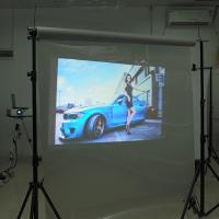 China 1.52X30M Gray Rear Projection Film /3D Holo foil /Avaiable with self -dhesive layer 100 thickness for sale