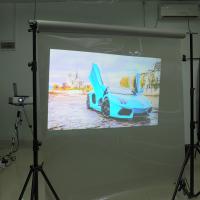 China 1.52X30M Gray Rear Projection Film /3D Holo foil /Avaiable with self -dhesive layer 100 thickness for sale