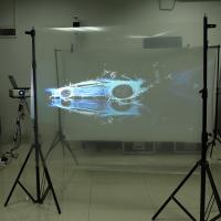 China Transparent Rear Projection Film 92% High Transmittance For Advertising for sale