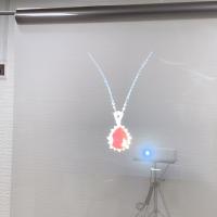 China Transparent projection film Holographic Projection System for Window Shop Display for sale