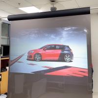 China HD Dual Projection Film / HD Bright White Projection Screen 110 Thickness for sale