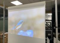 China 1.52 x 30 Meter Transparent Holographic Foil for Rear Projection on Glass for sale