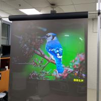 China High contrast Holographic Screen , holoscreen projection film 1524 x 3000mm for sale