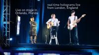 China 30m Length 95um Thickness 160° View Angle Holographic Display System for Big Stage Shows for sale
