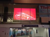 China 170° 100um Transparent Holographic Rear Projection Film for sale