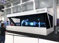 China Reflective Screen 3H Hardness 3D Holographic System Transparent for sale