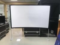 China 120inch 16:9 Home School Office 170 Degree View Angle 1.1 Gain Fast Fold Projection Screen for sale