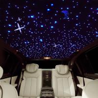 China 80W RGBWY Fiber Optic Star Panel 60x60cm For Home Cinema Remote Control for sale