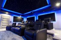 China PMMA 15W Fiber Optic Star Ceiling Panels 600*600mm For Moon Shooting for sale