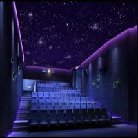 China 12VDC Polyester Fiber Optic Star Ceiling Panels Caviar Ceiling Acoustic Panel for sale