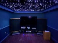 China 0.75mm Fiber Optic Star Ceiling Panels PMMA Decorative cinema and room for sale