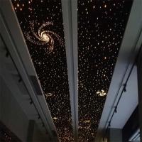 China 0.75mm Fiber Optic Star Ceiling Panels PMMA Decorative cinema and room for sale