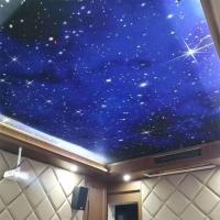 China 0.75mm Fiber Optic Star Ceiling Panels PMMA Decorative cinema and room for sale