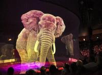 China 30m Length 3D Holographic Screen with 78% Transparency for Front and Rear Projection for sale