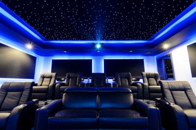 China FCC Fiber Optic Panel Star Ceiling Tiles PMMA For Moon Shooting for sale